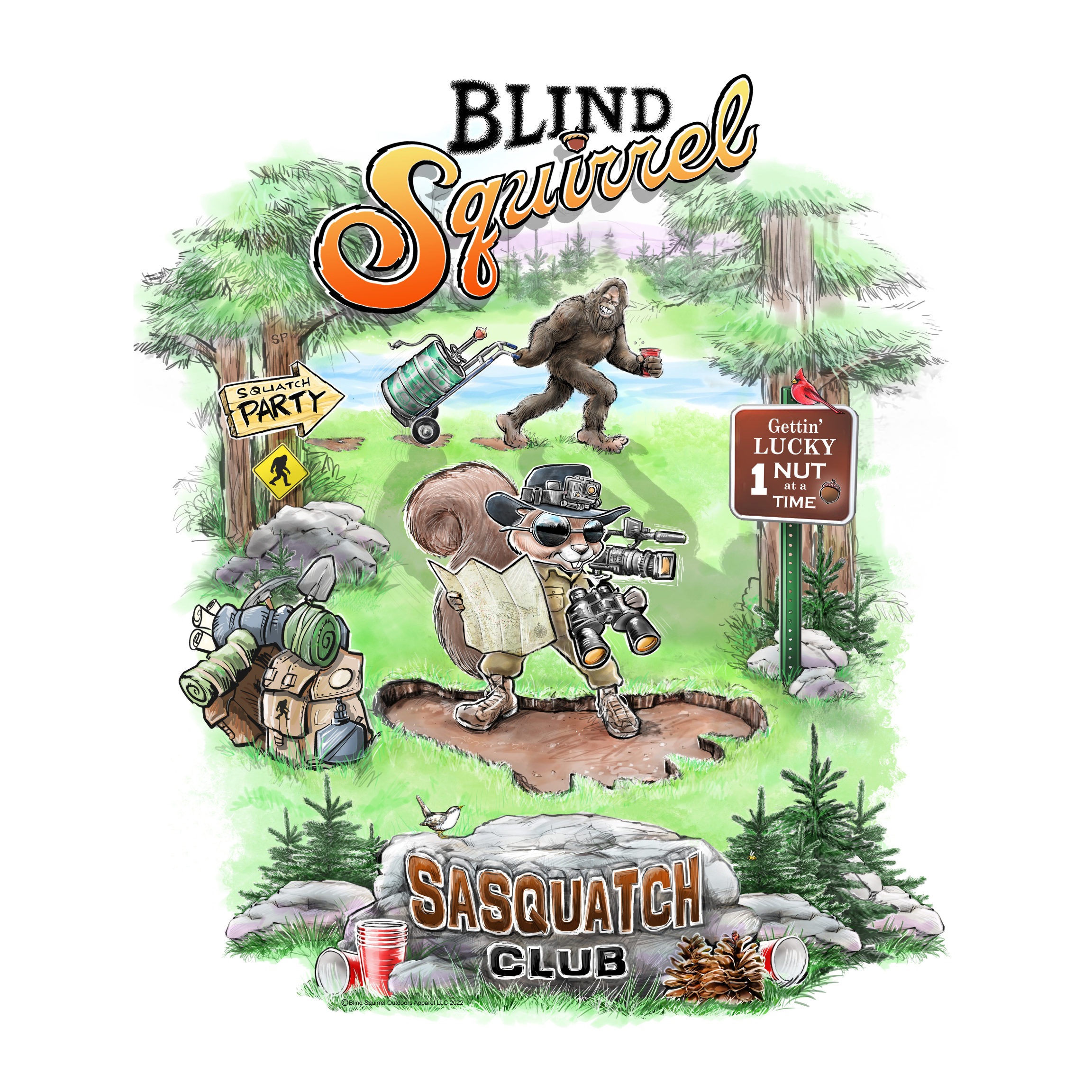 Sasquatch Club – Blind Squirrel Clubs