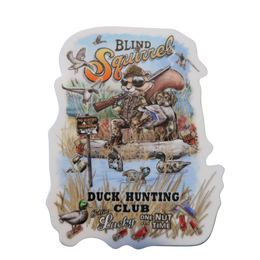 Duck Hunting Club Sticker – Blind Squirrel Clubs